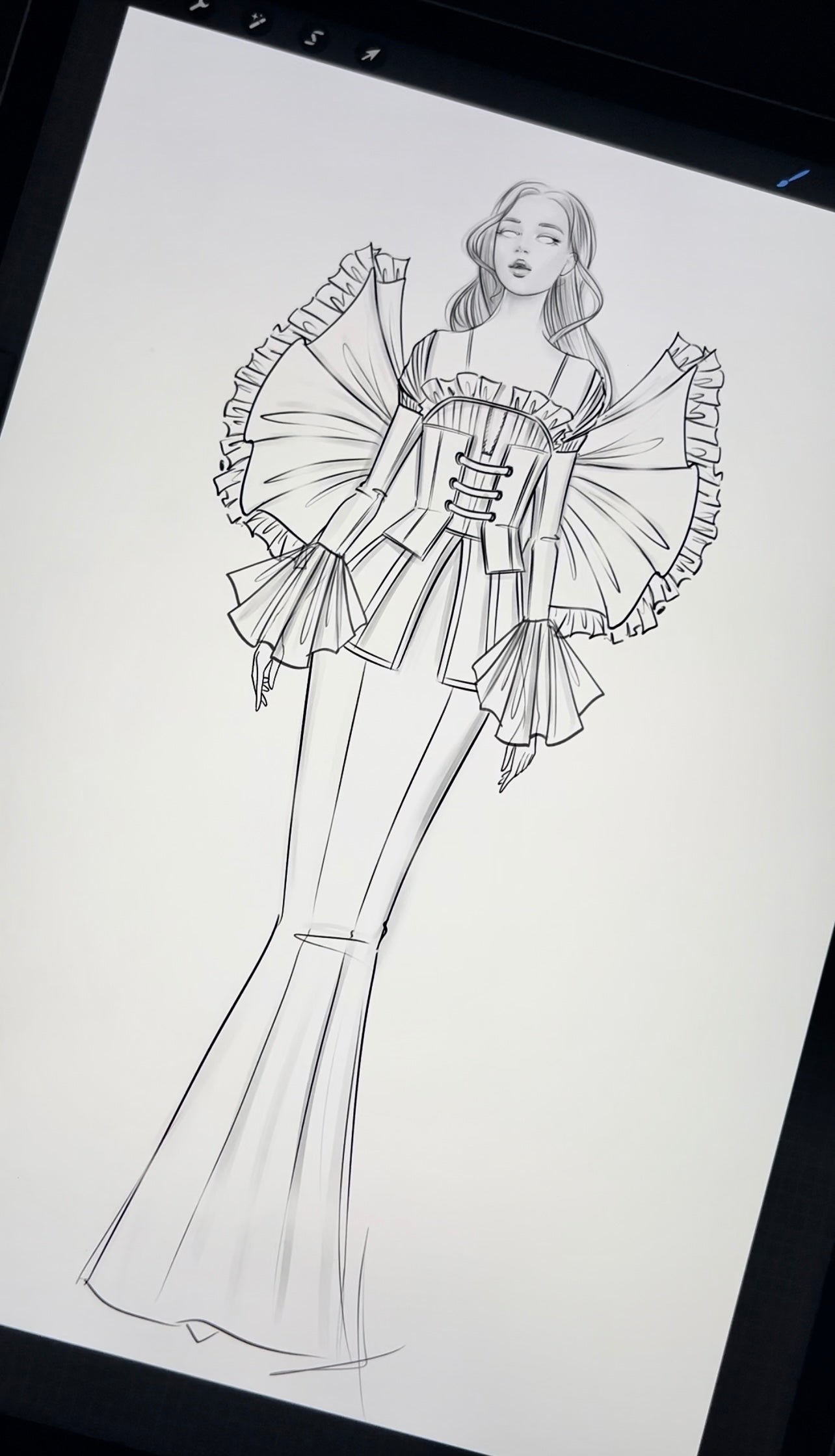 Fashion illustration + fashion design sketching · Procreate brushes ...
