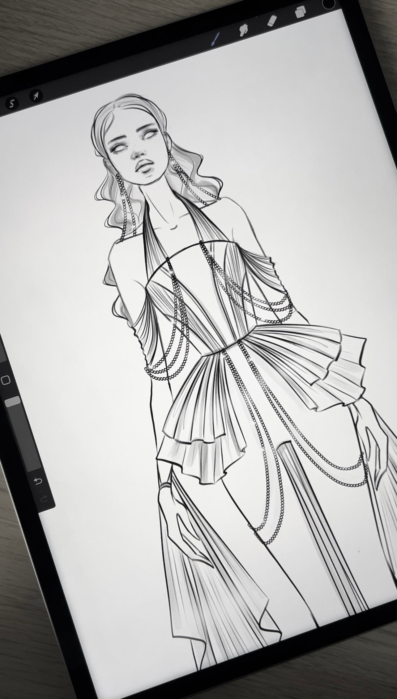 Fashion illustration + fashion design sketching · Procreate brushes ...